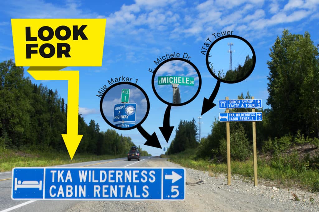 Talkeetna Spur Rd Directional Sign - Final